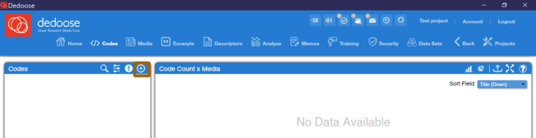 Qualitative Data Analysis with Dedoose: Coding – Social Data Analysis