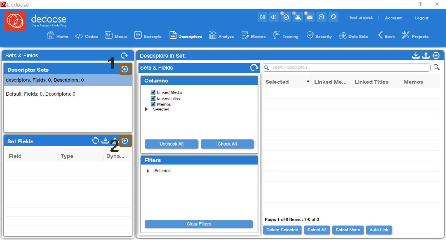 Qualitative Data Analysis with Dedoose: Data Management – Social Data ...