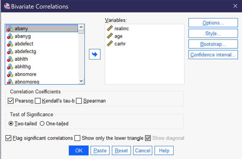 Quantitative Analysis With Spss Correlation Social Data Analysis